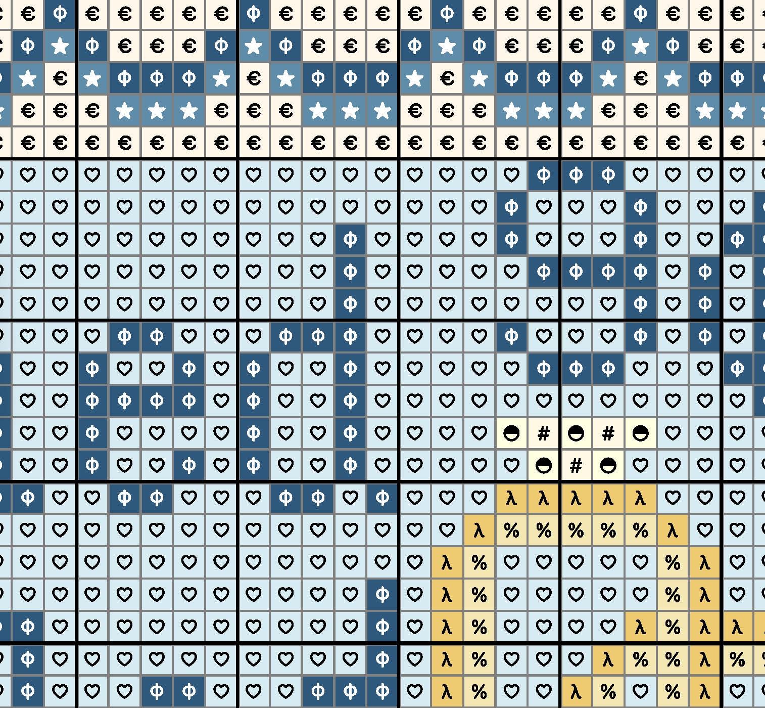 Digital Stitch Chart - Needlepoint Wedding Stamp - NDLPT - Etsy