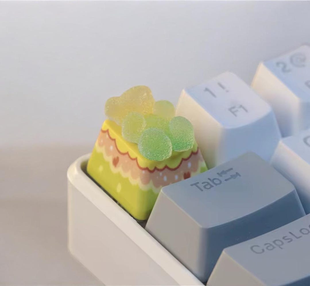 Candy Keycap – Cute Realistic Artisan Keycap for Mechanical Gaming ...
