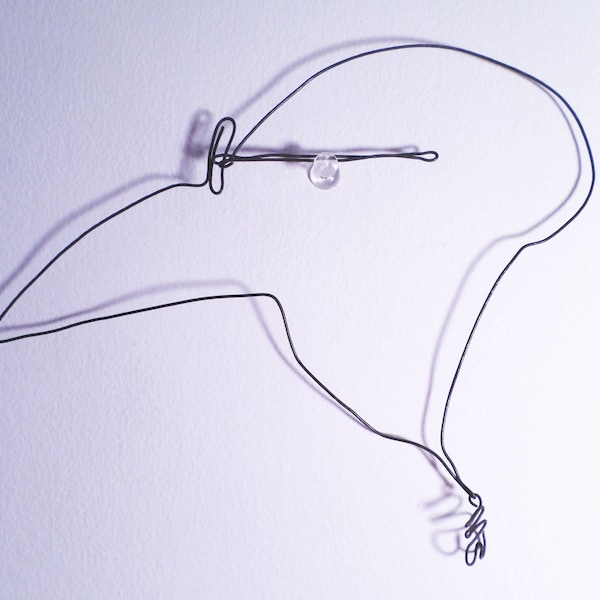 Crow Wire Sculpture - Etsy