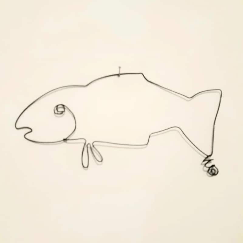 Wire Fish Sculpture - Etsy