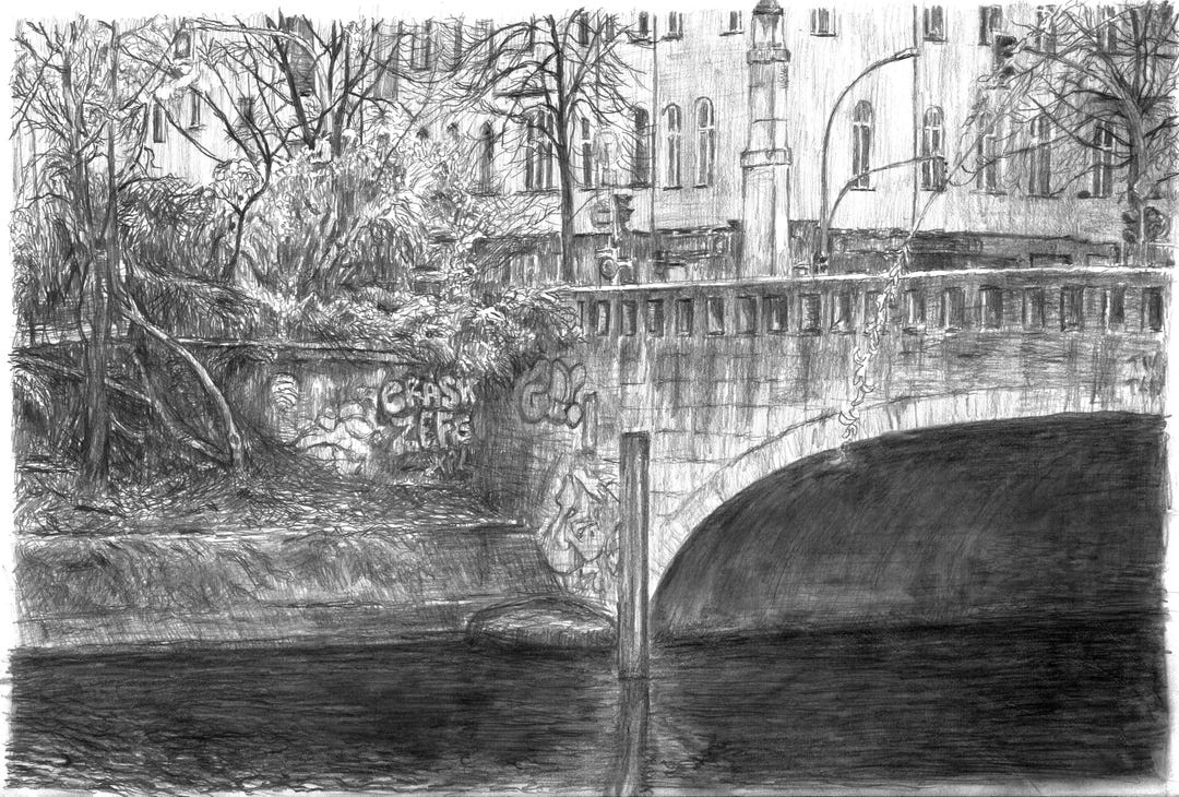 Thielenbrücke Berlin - Maybachufer Bridge – Neukölln - Etsy