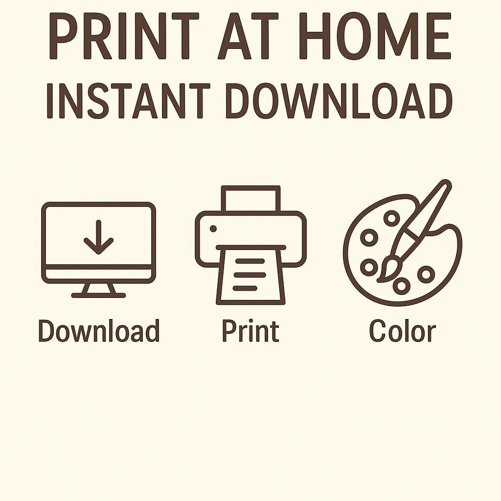 King David Coloring Page: Printable Orthodox Christian Saint Icon (PDF ...