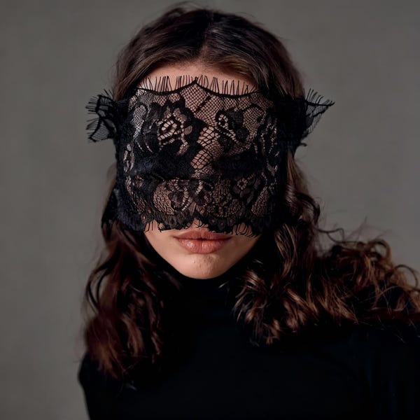 Lace Face Mask - Etsy