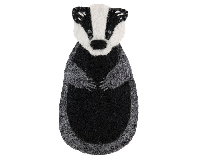 PDF Felt Ornament Pattern Badger Pattern Hand Sewing Felt - Etsy