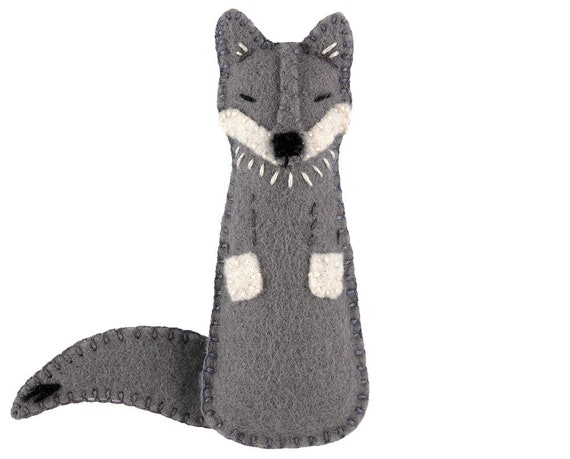 PDF Felt Ornament Pattern Wolf Pattern Hand Sewing Felt - Etsy