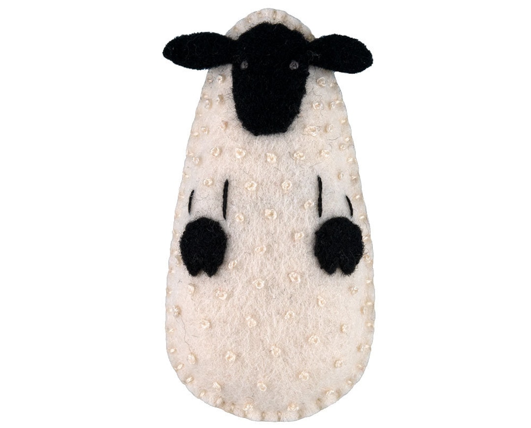 PDF Felt Ornament Pattern, Sheep Pattern, Hand Sewing, Felt Craft, DIY ...