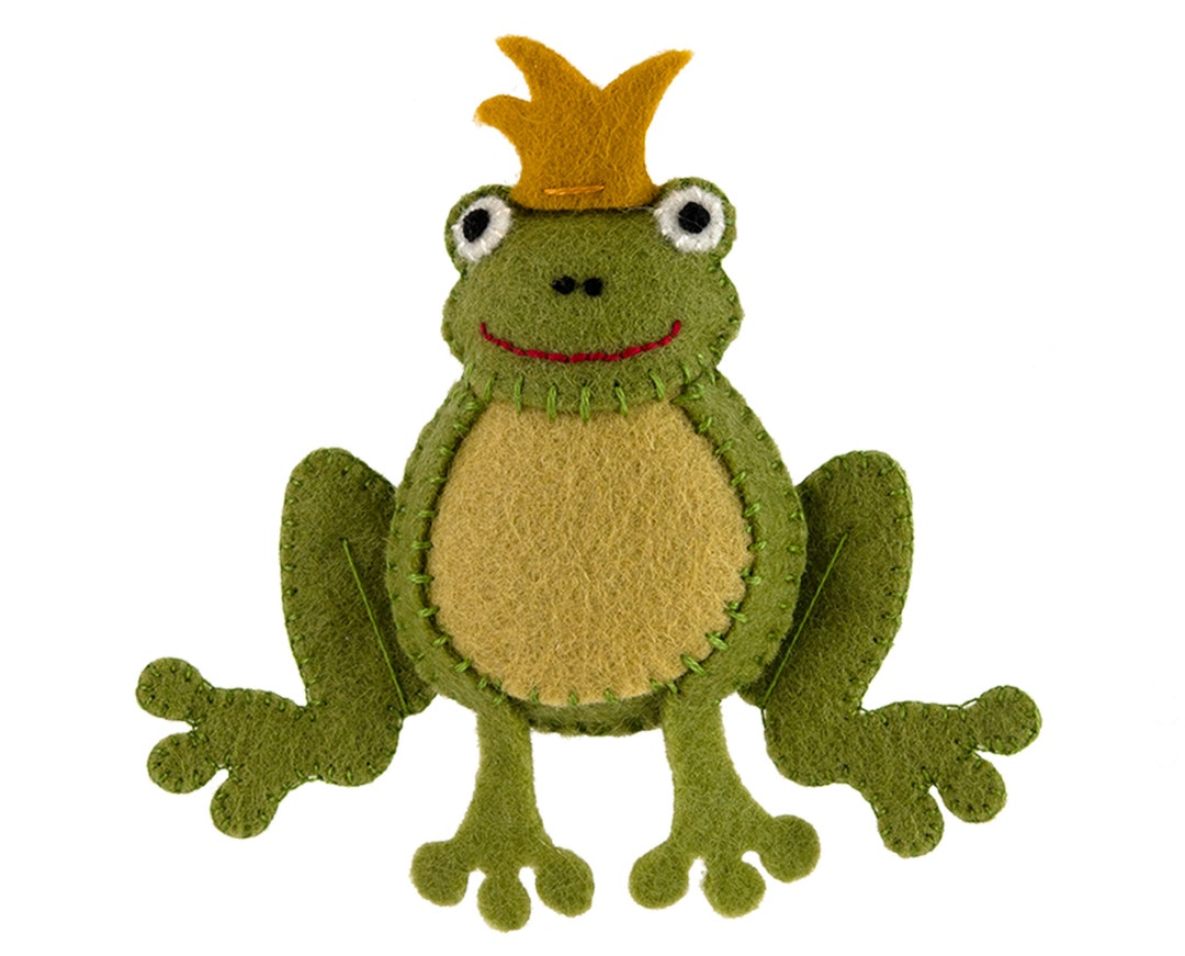 PDF Felt Ornament Pattern, Frog Pattern, Hand Sewing, Felt Craft, DIY ...