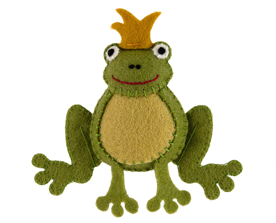 PDF Felt Ornament Pattern Frog Pattern Hand Sewing Felt - Etsy