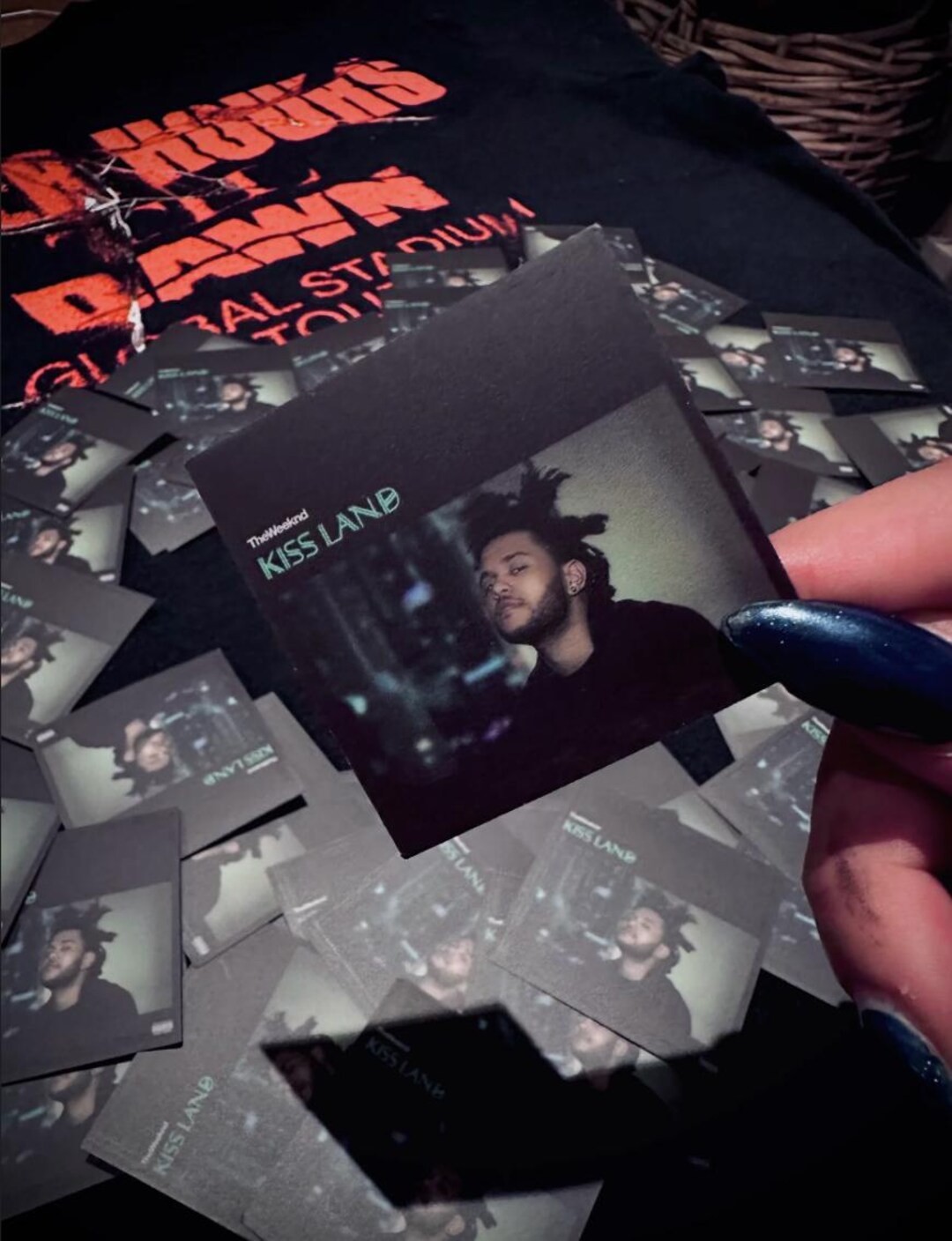 Kiss Land Album Sticker – the Weeknd Inspired Fan Art, XO Vinyl Sticker ...