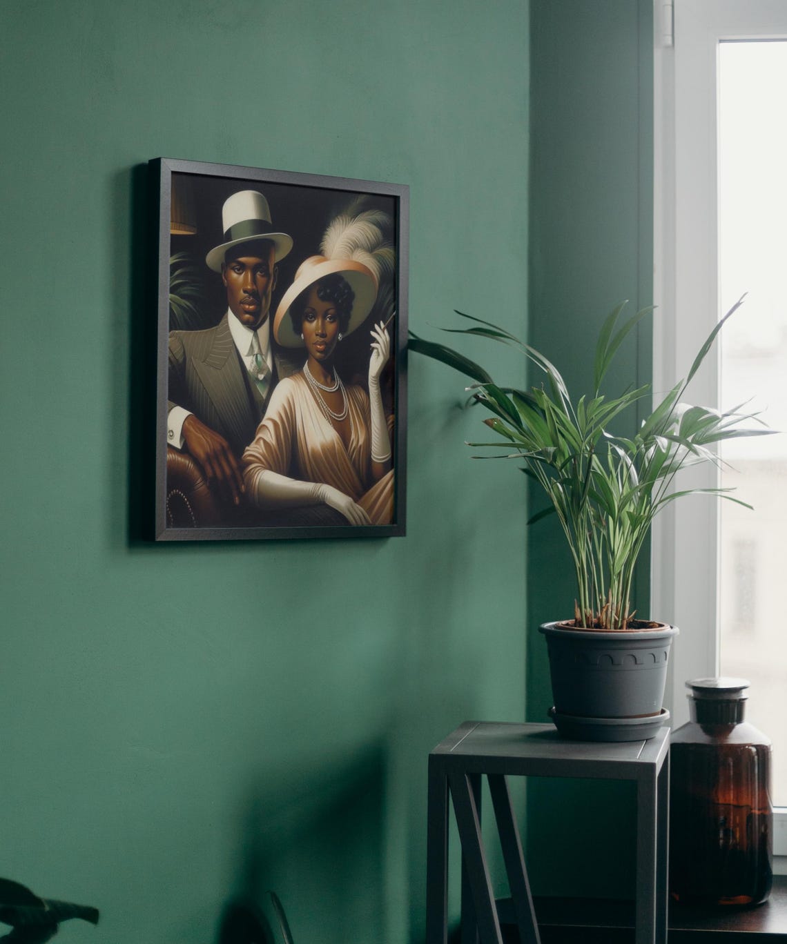 The Harlem Godfathers 2 | Art Deco Black Couple Digital Print | 1920s ...