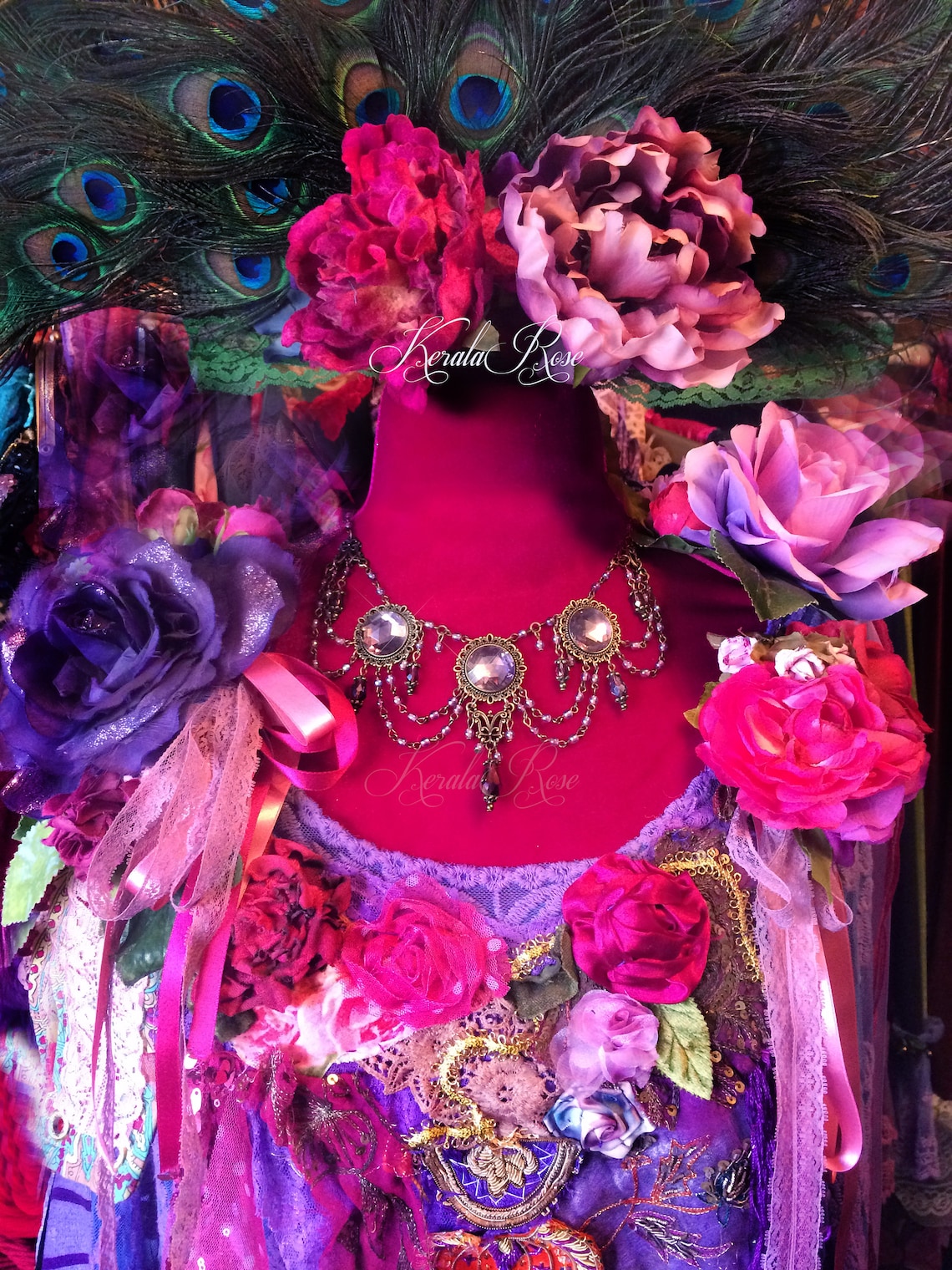 Light Amethyst Purple Mystical Gypsy Necklace Lavender - Etsy