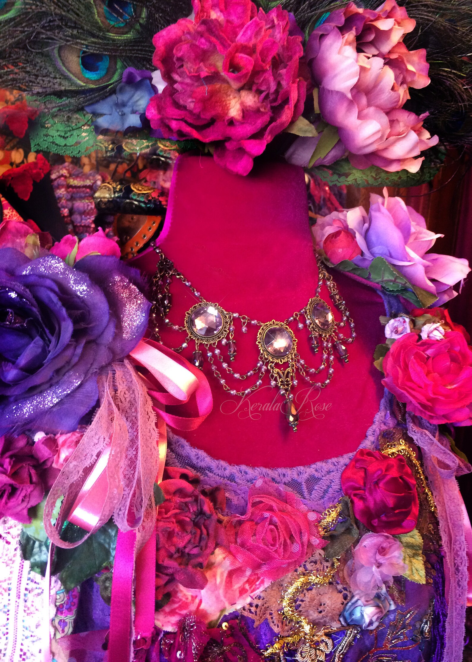 Light Amethyst Purple Mystical Gypsy Necklace Lavender - Etsy