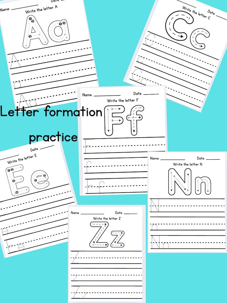 ABC Letter of the Week Bundle: Preschool & Kindergarten Alphabet ...