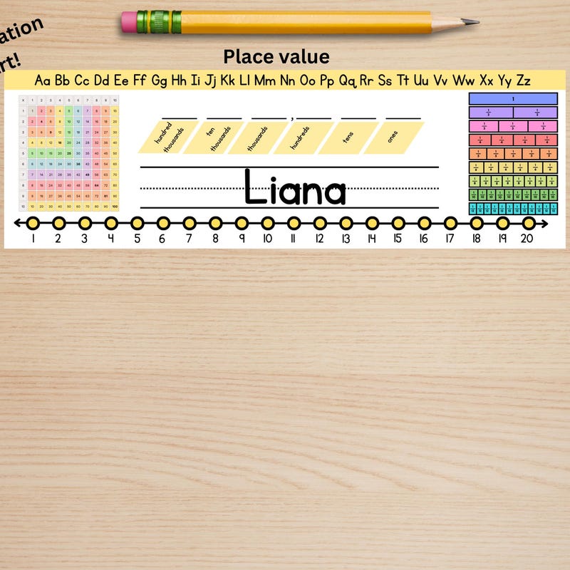 Desk Name Tags - Etsy