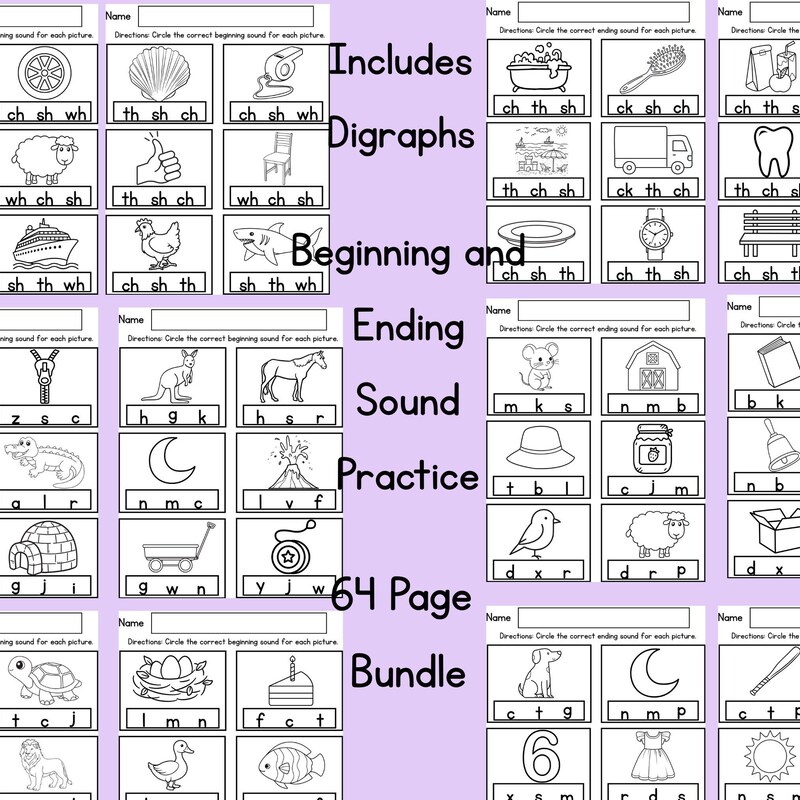 Beginning Sounds - Etsy