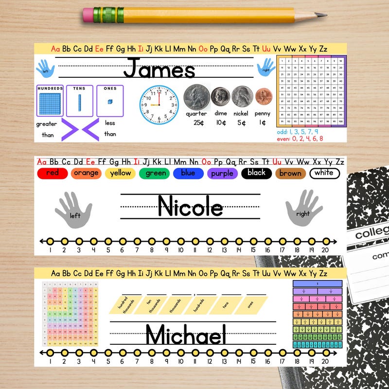 Desk Name Plate - Etsy