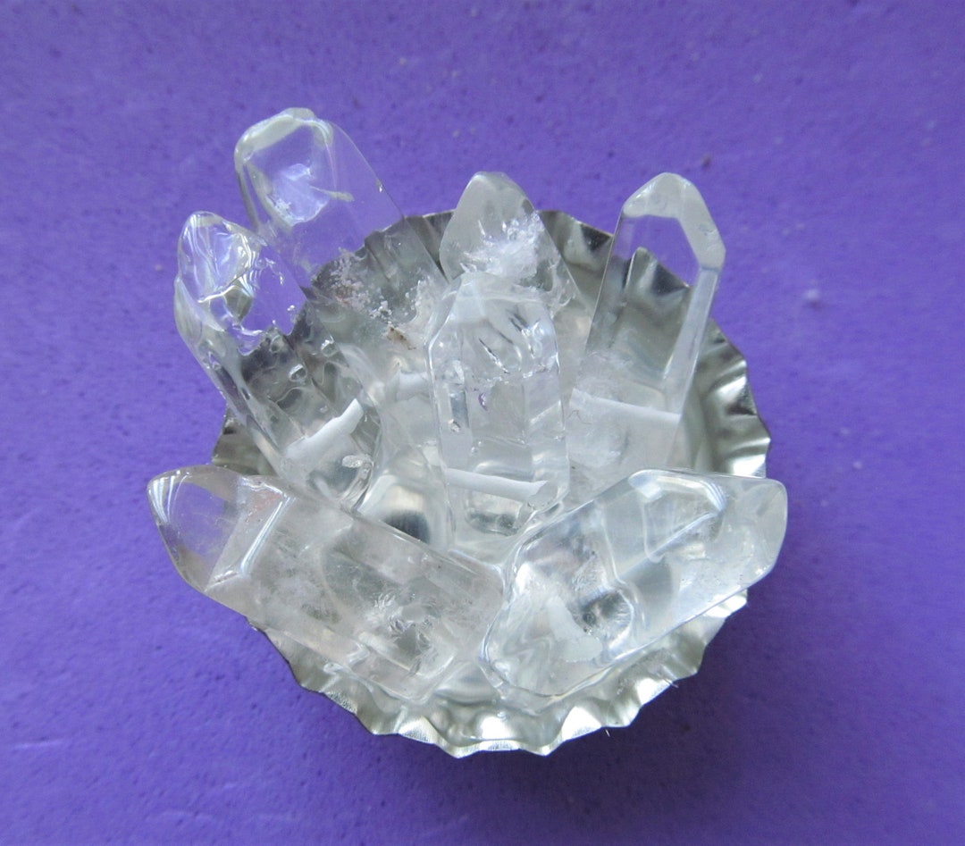Magnet With Crystals. Multiple Crystal Pieces in Bottle Cap Magnet ...
