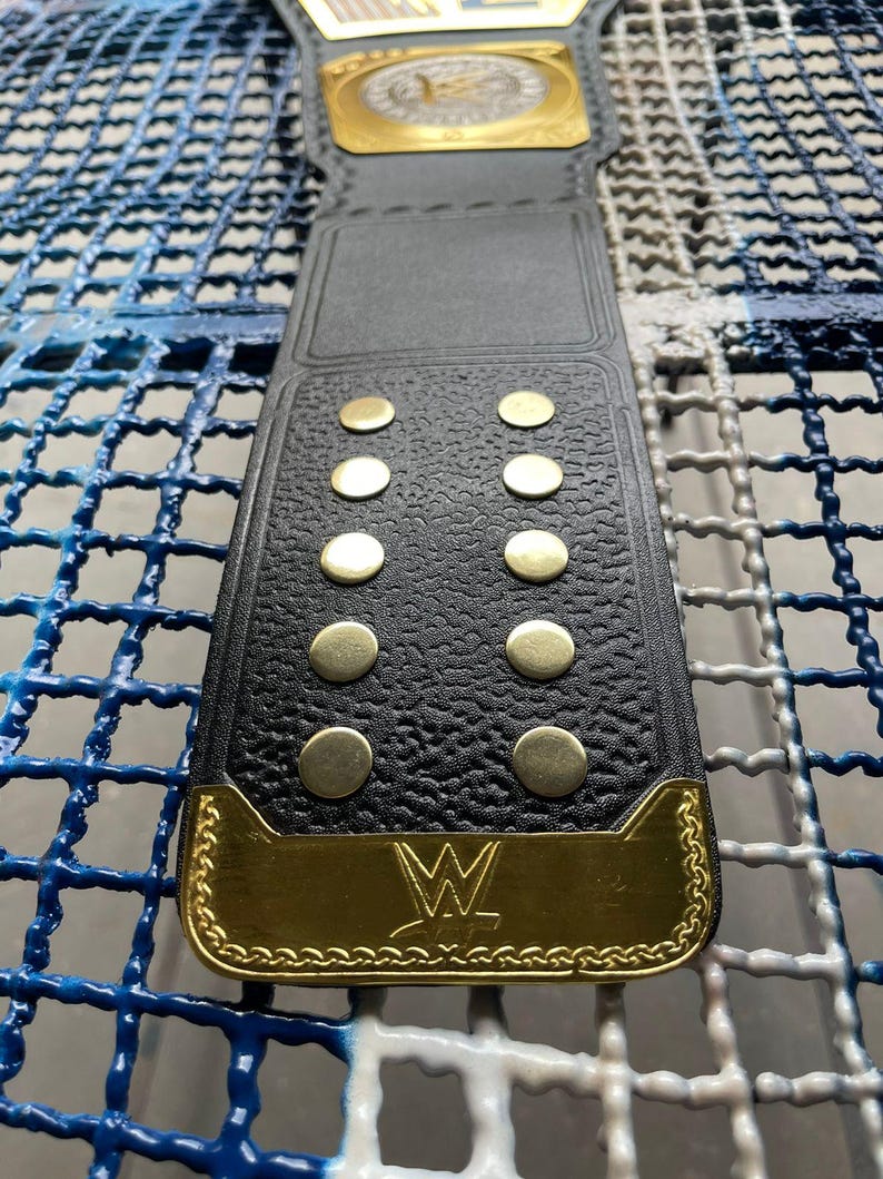 United States Championship Replica Title Belt 2mm/4mm Brass Plates With ...