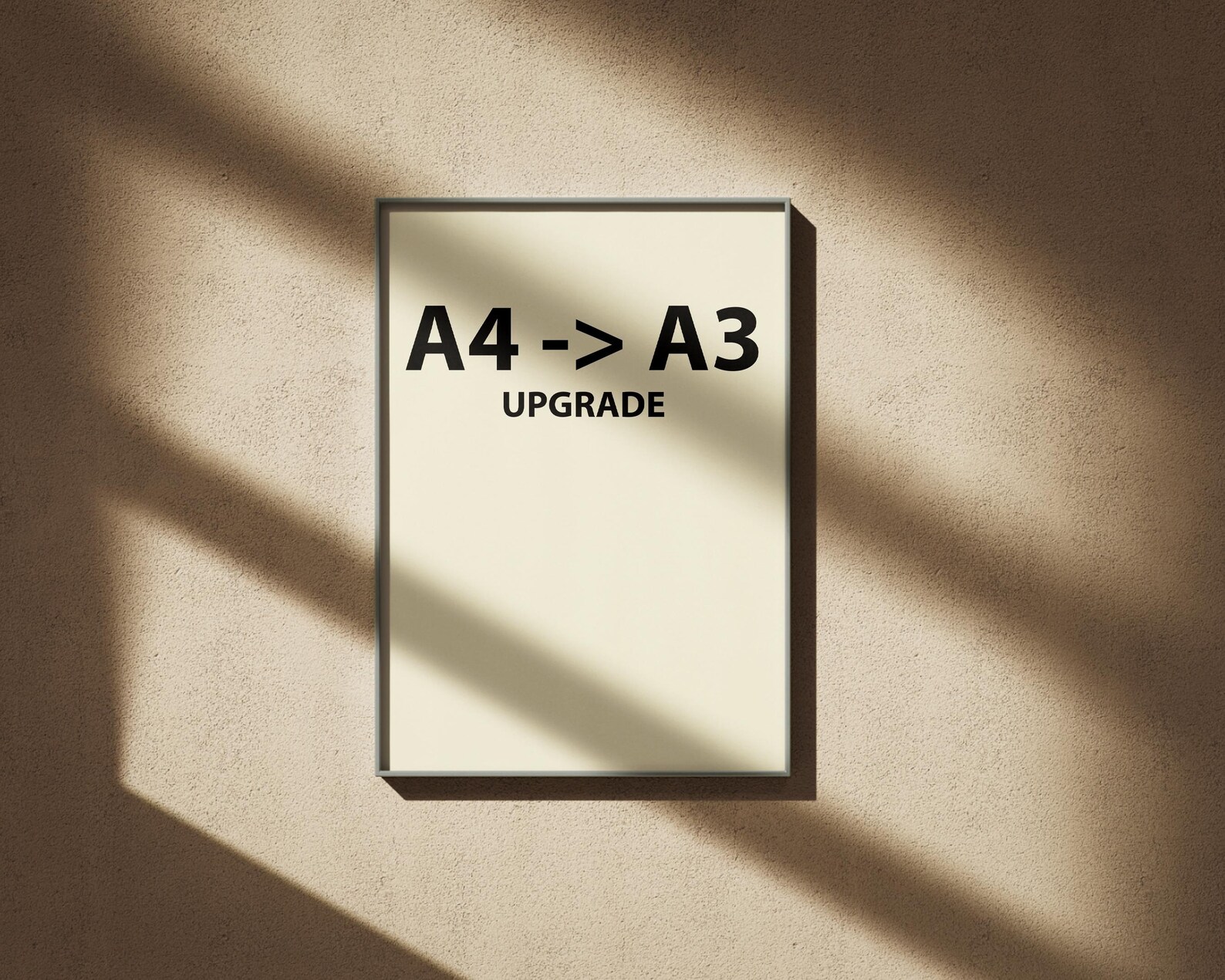 A4 -> A3 Poster Size Upgrade - Etsy