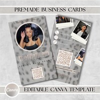 Greeting Card Editable Templates for Canva Drag and Drop Customizable ...