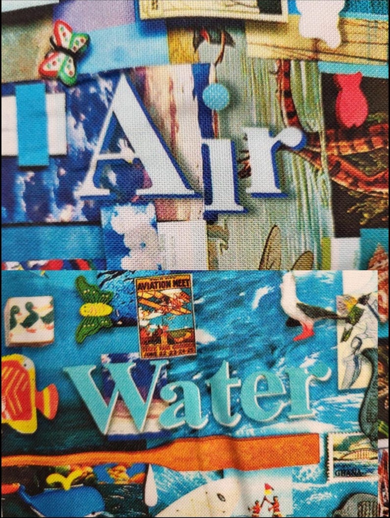 Color Collage by Shelley Davies for Northcott - Etsy