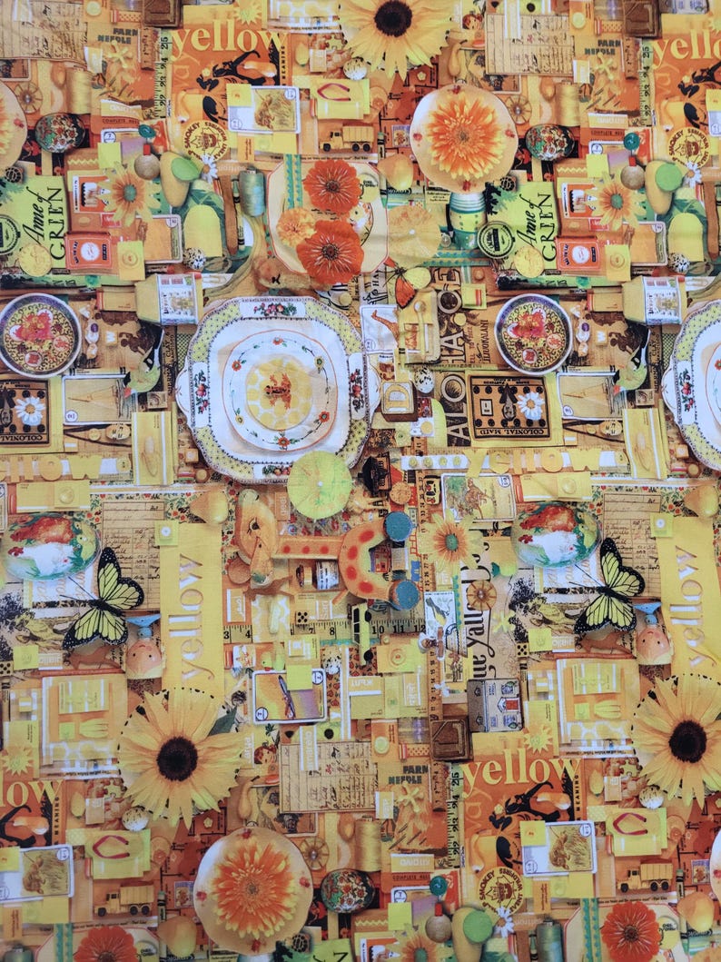 Color Collage by Shelley Davies for Northcott - Etsy