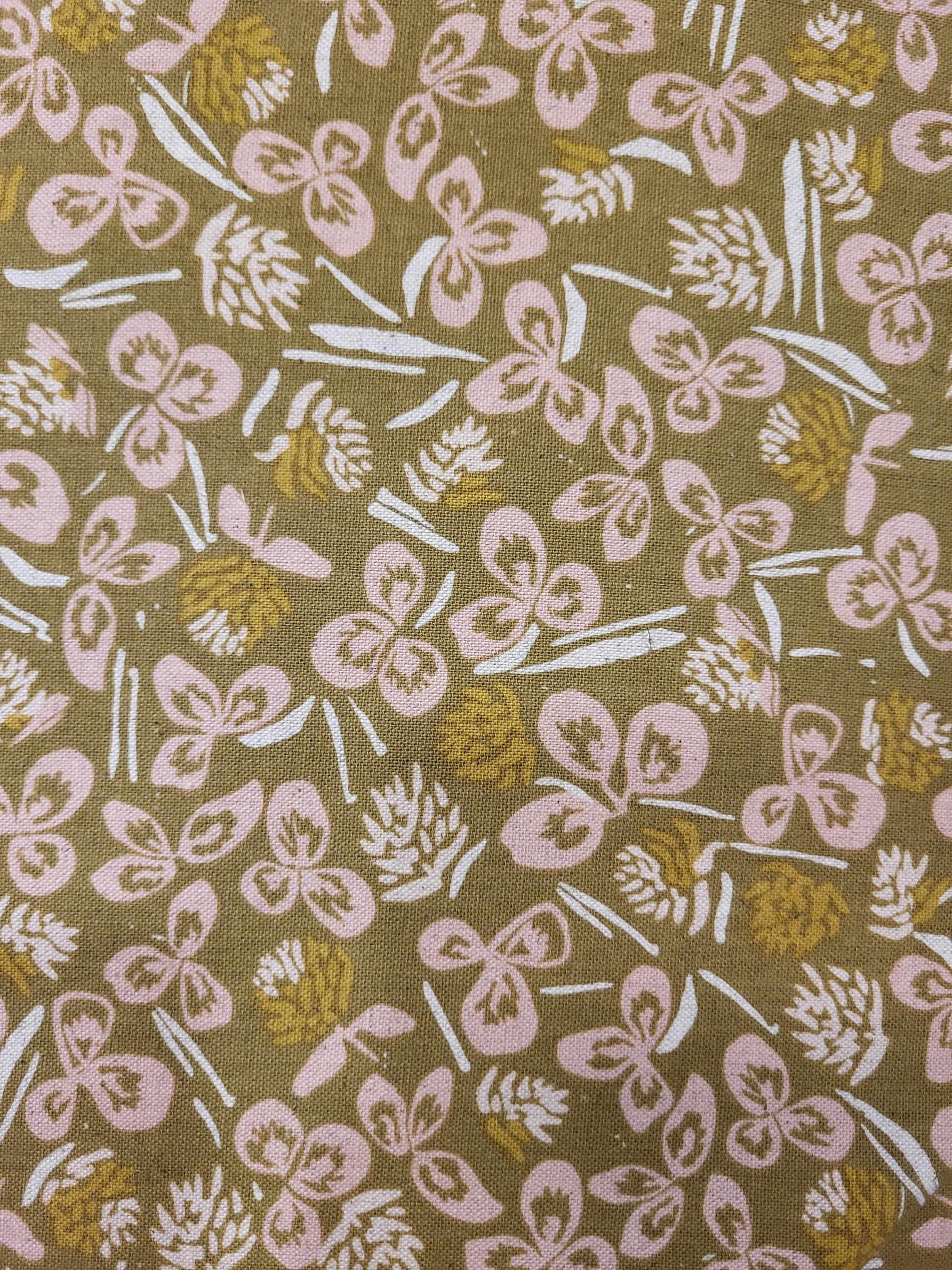 Orchard Run - Clover by Anna Graham for Robert Kaufman Cotton-flax Mix ...