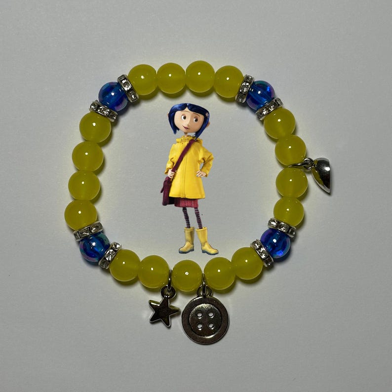 Coraline & Wybie Matching Bracelets | Coraline Bracelet | Magnetic ...