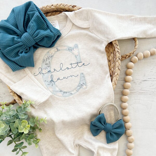 Baby Girl Coming Home Outfit Personalized - Etsy