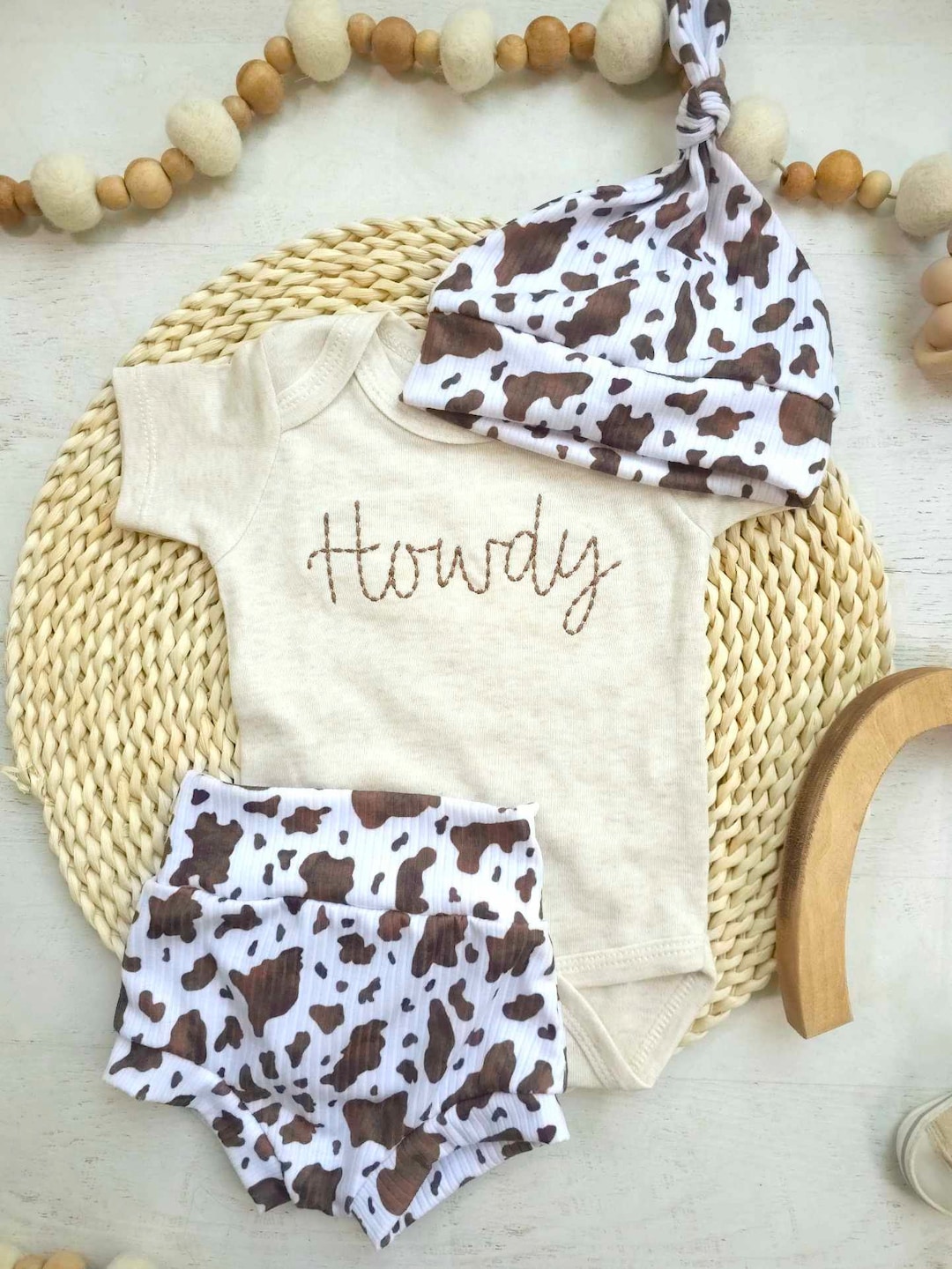 Cowboy Newborn Outfit Western Baby Shower Gift, Coming Home Outfit for ...