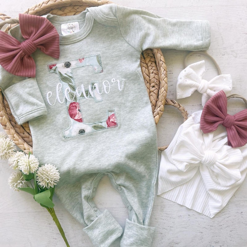 Baby Girl Romper - Etsy