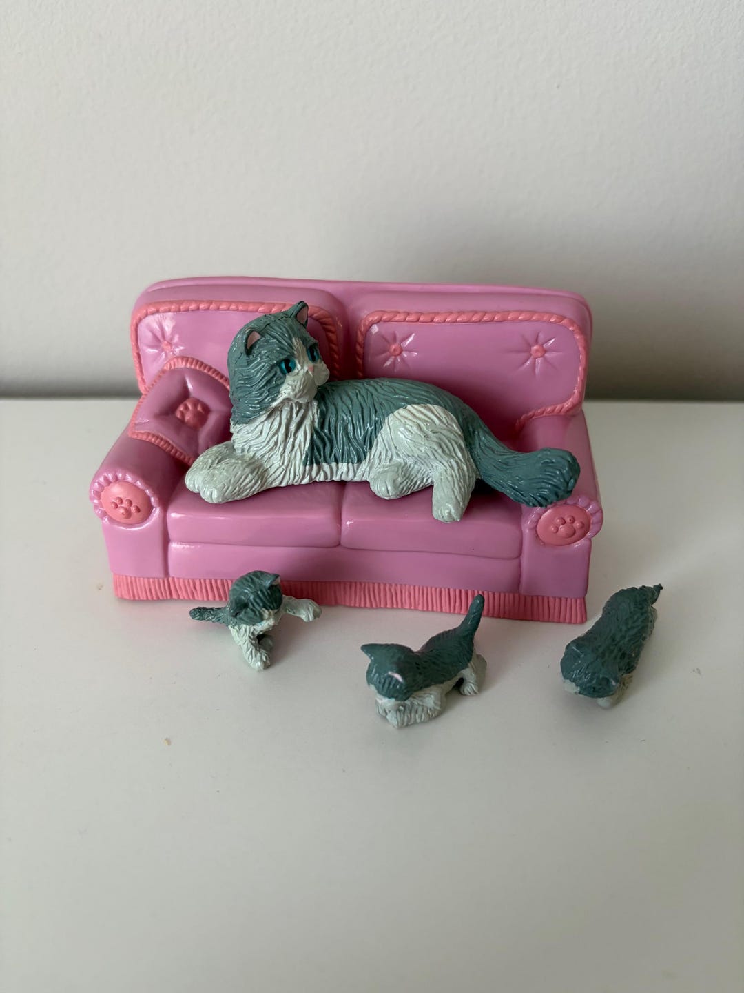 Kitty in My Pocket DEBBIE Cat Family, 90's MEG Kittie and Kittens - Etsy