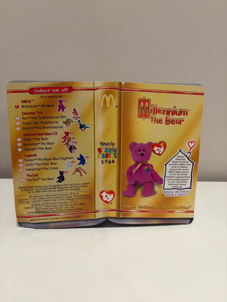 Mcdonald’s Teenie Beanie Babies Millennium & the End - Etsy