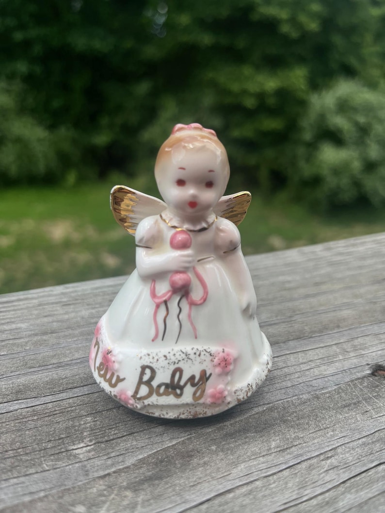 Josef Originals Birthday Angel Girls - New Baby - Porcelain Ceramic ...