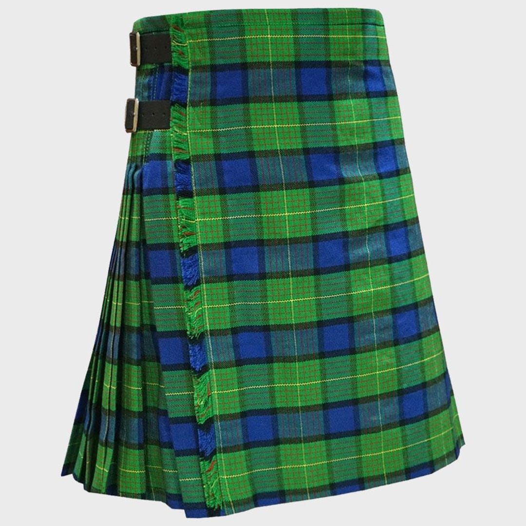 Handmade Scottish Tartan Kilt: Muir (moore) Modern Acrylic Wool - Etsy