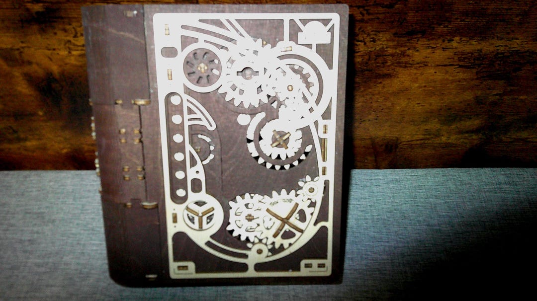 Book of Secrets, Locking Wooden Book - Etsy