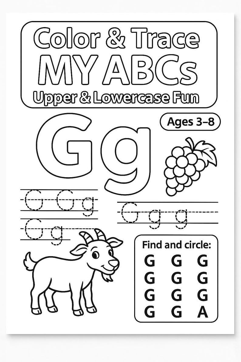 MY ABC BOOK - Etsy