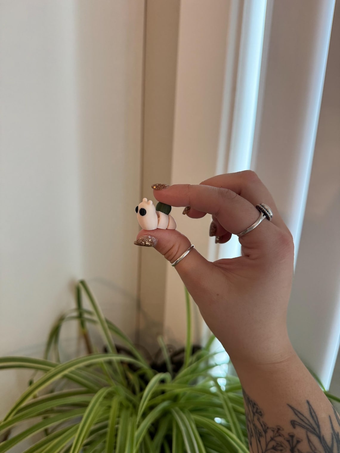 Articulated Snail Set (5-pack) | 3D Printed, Desk Pet, Plant Decor - Etsy