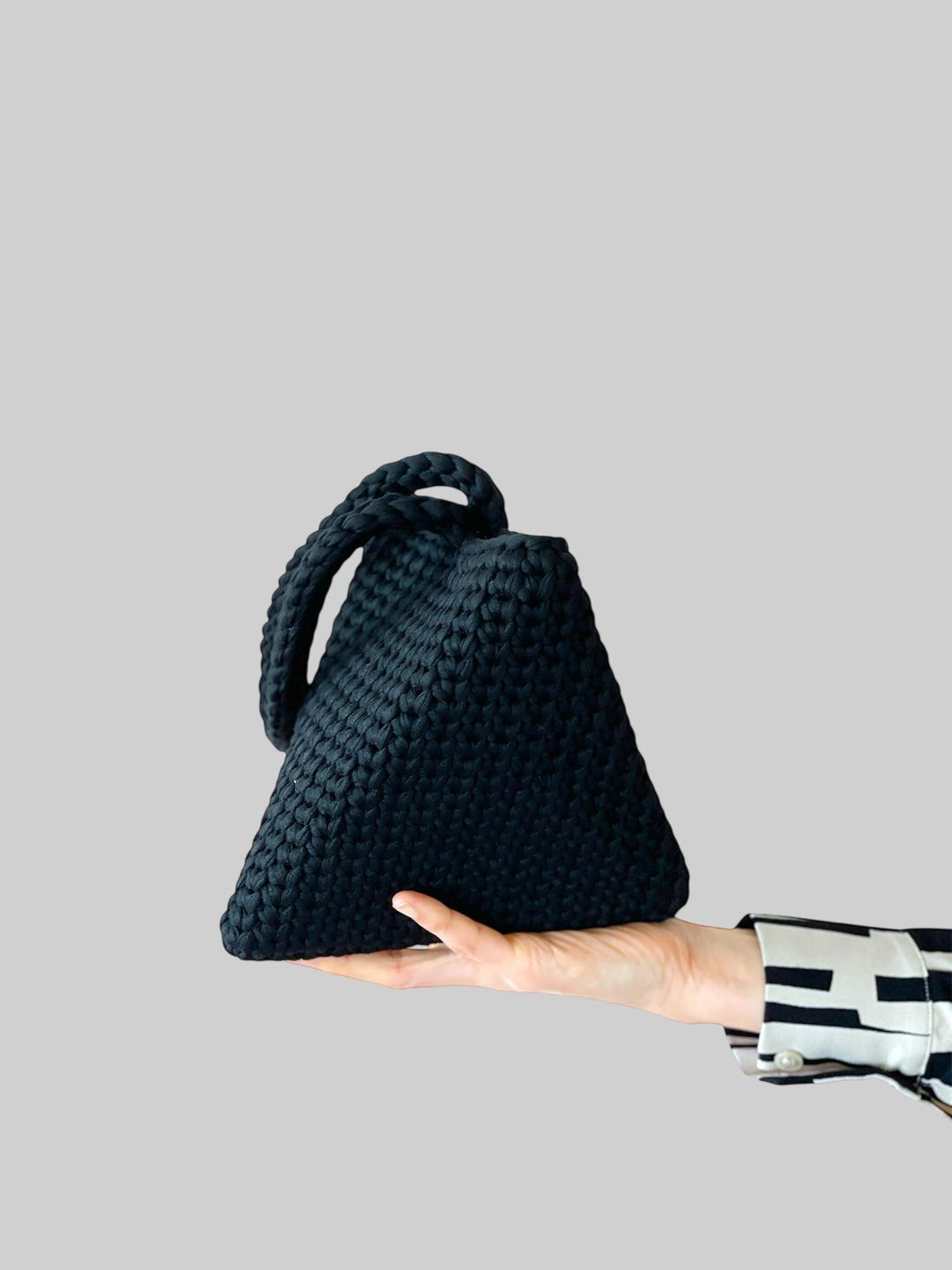 Crochet Pyramid Bag - Etsy