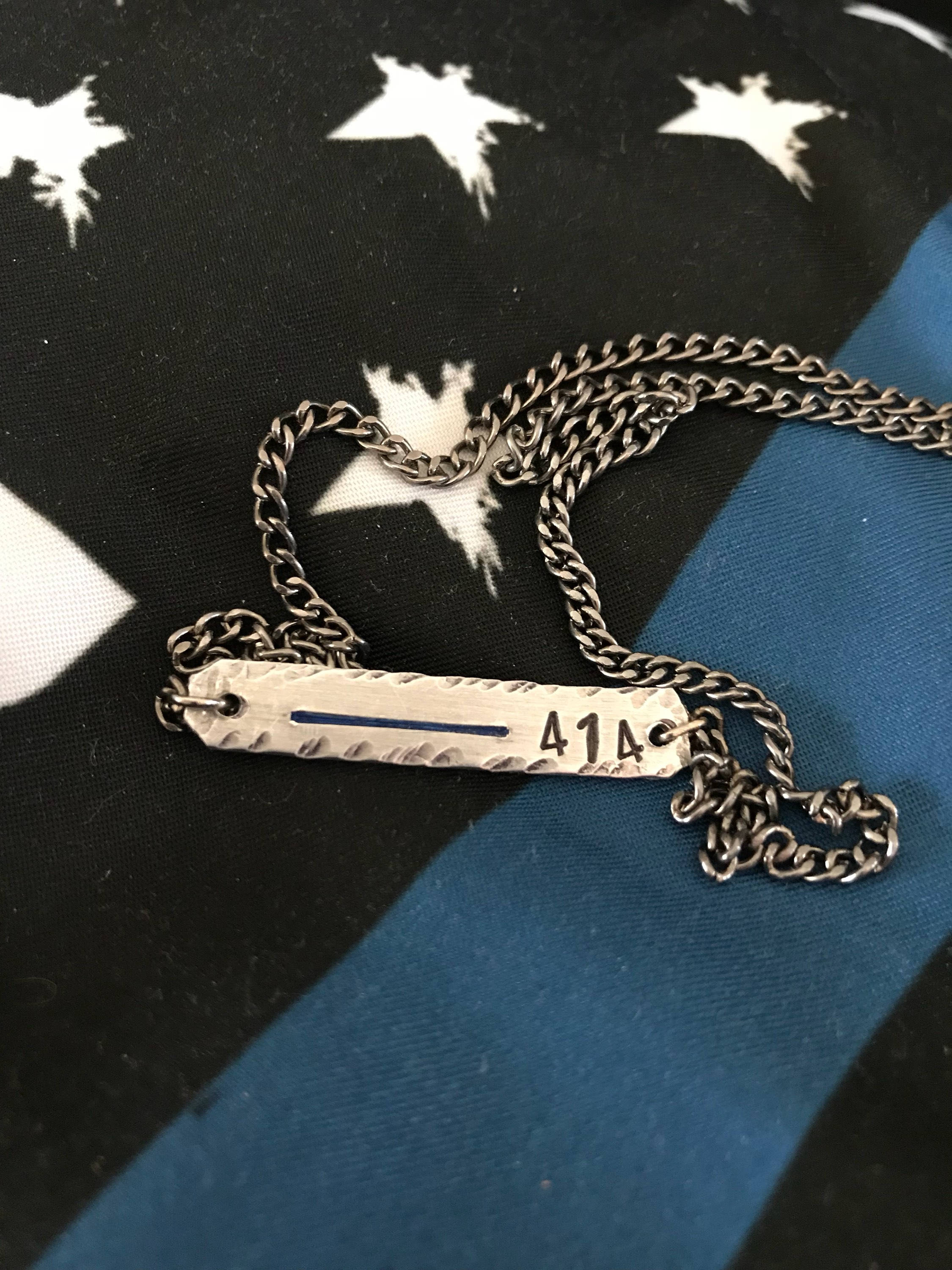 Thin Blue Line Jewelry - Etsy