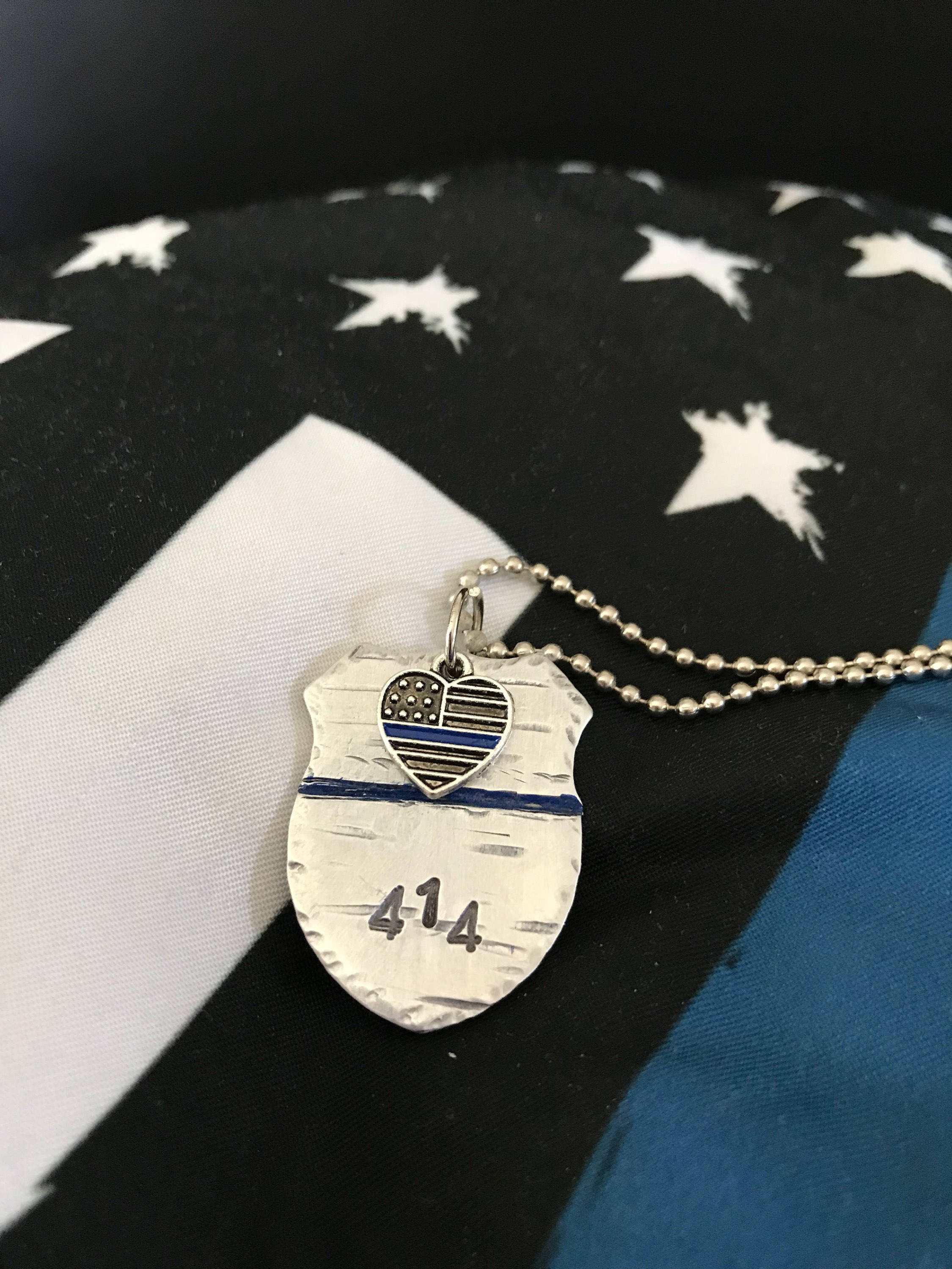 Thin Blue Line Jewelry - Etsy