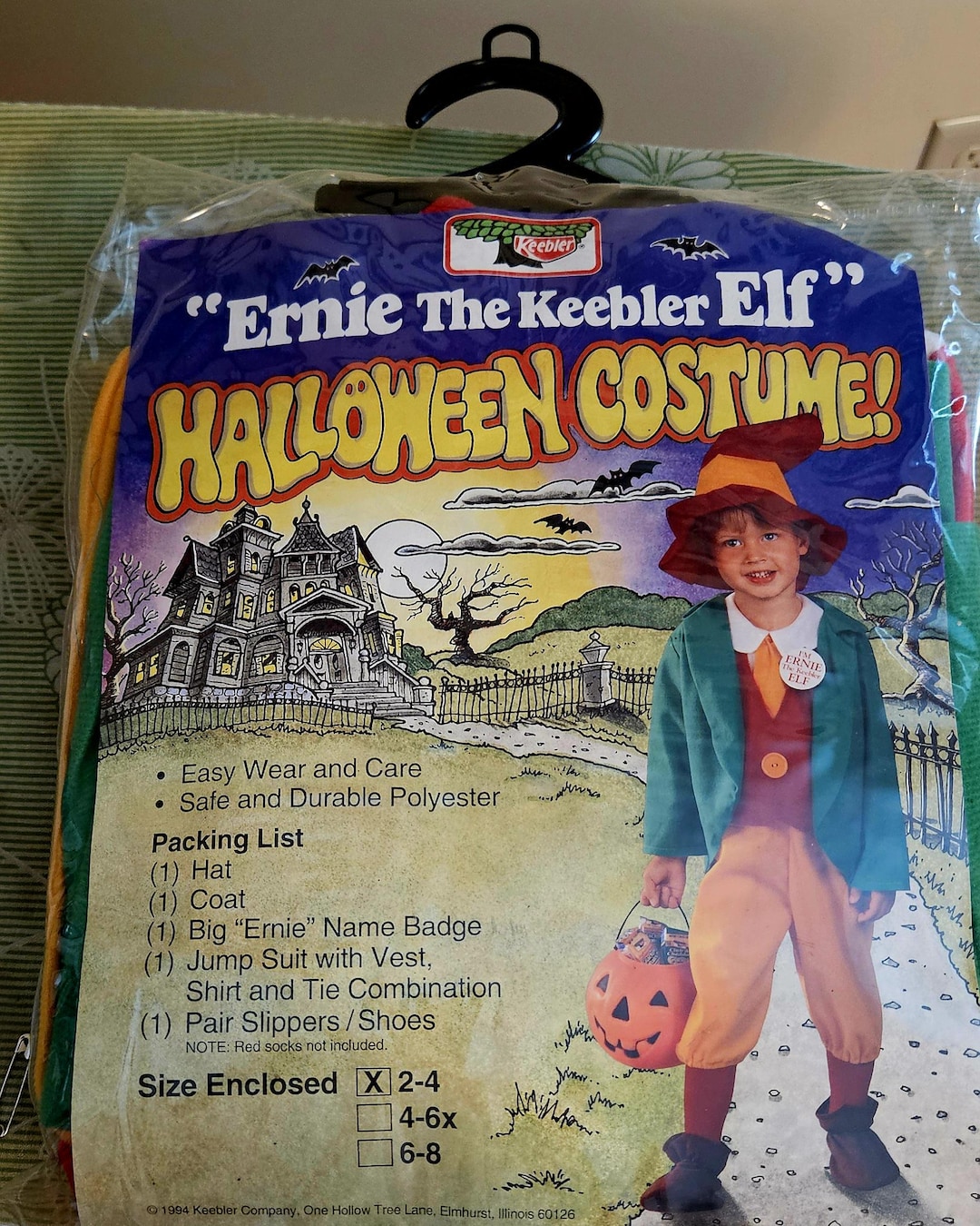 Keebler Ernie the Elf Child's Costume New Size 2-4 - Etsy