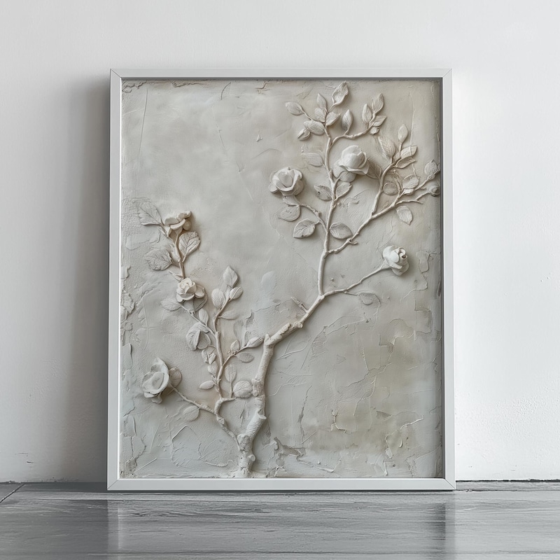 Plaster Botanical - Etsy UK