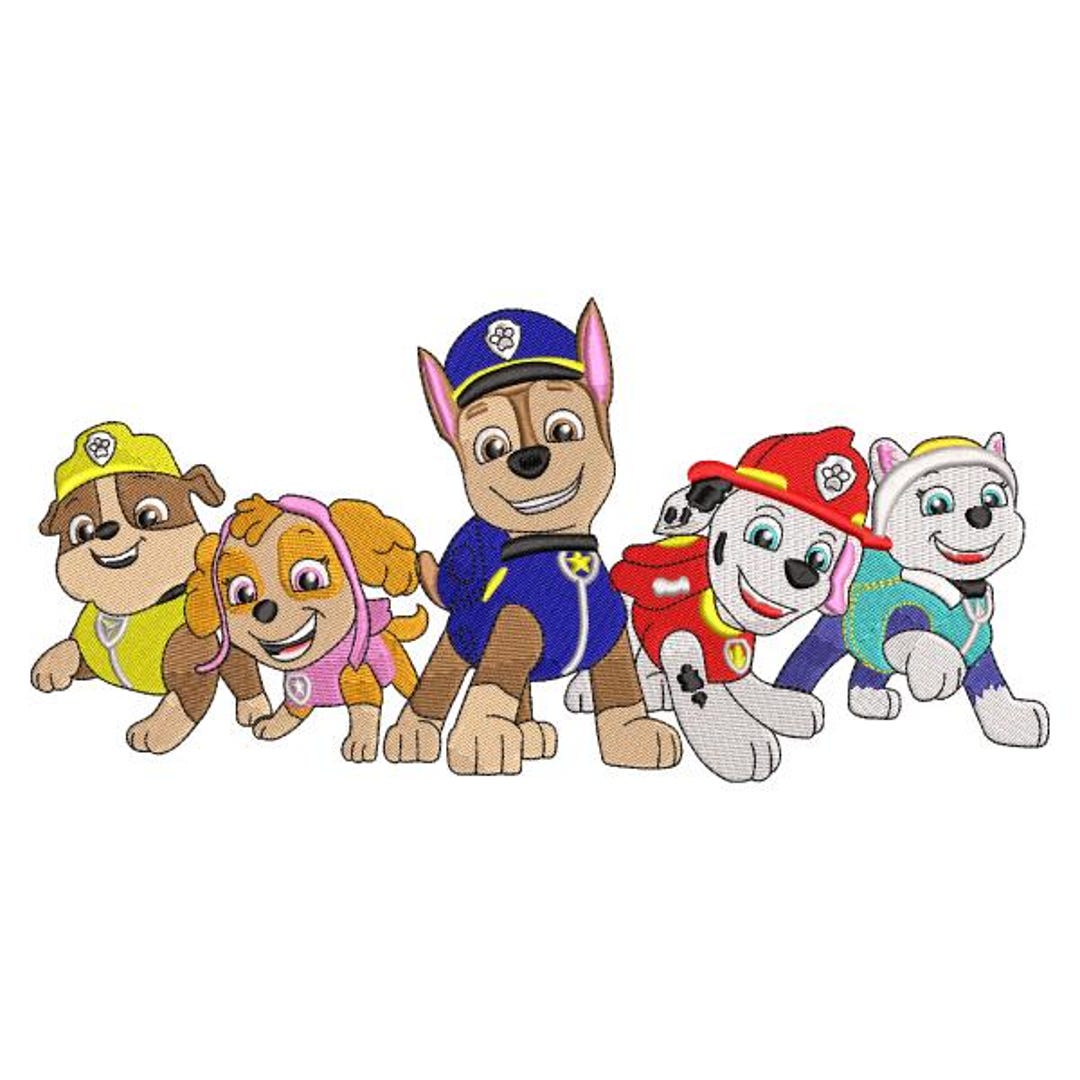 Embroidery Design - Paw Patrol 1 - Etsy