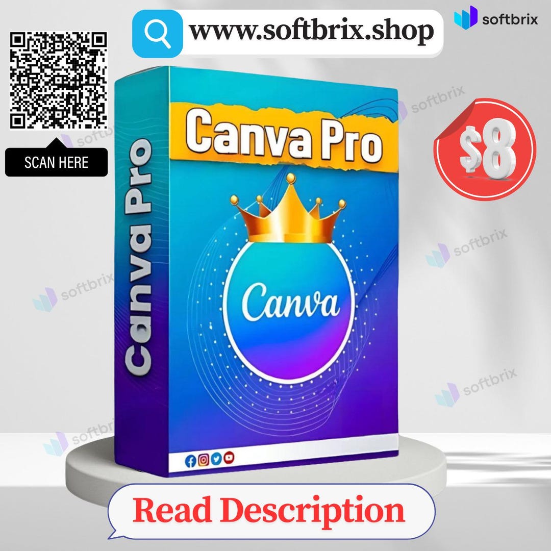 Canva Pro Personal Account – No Subscriptions Key Available Only in ...