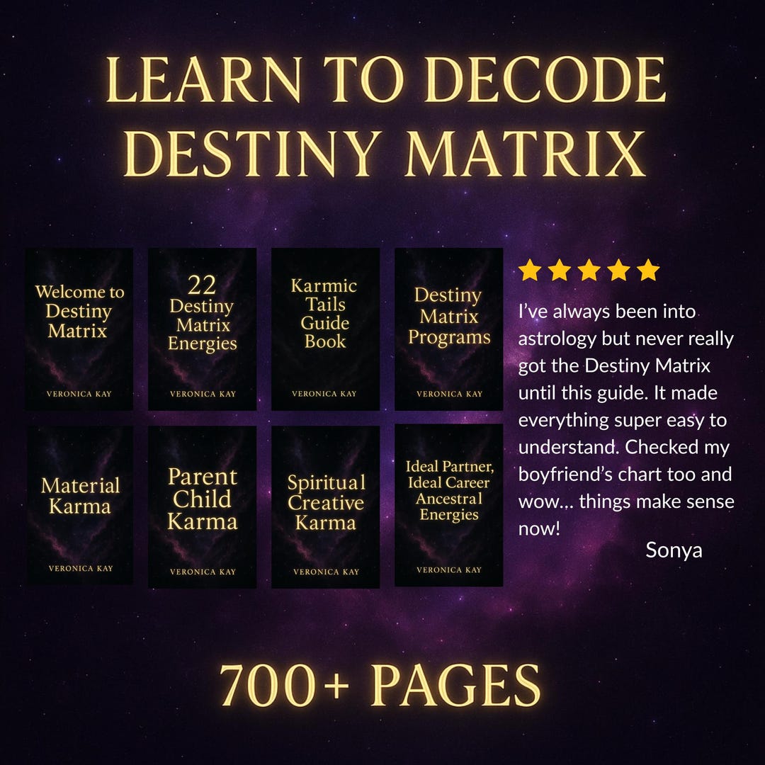 Destiny Matrix Guide. Learn to Decode Your Destiny Matrix Chart ...