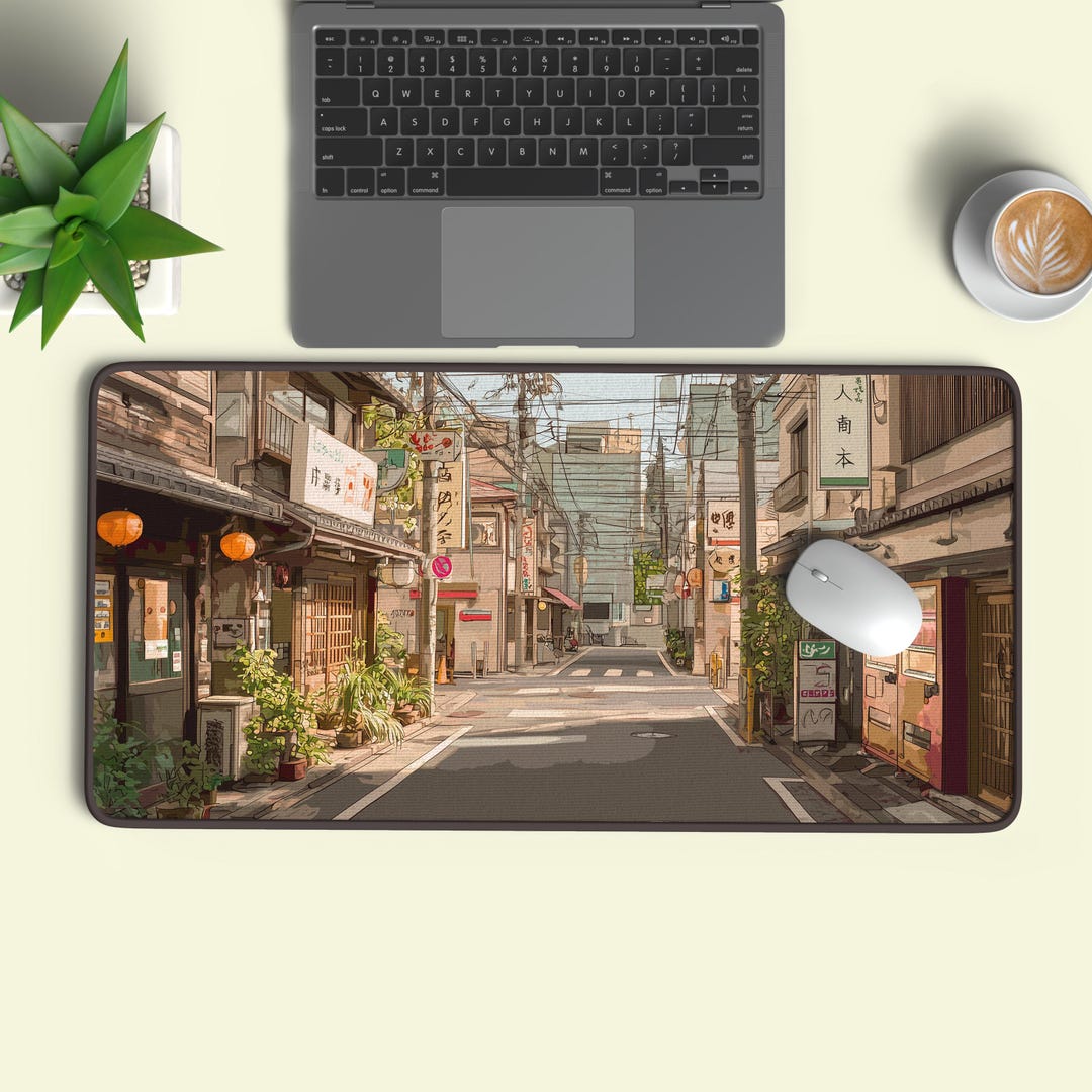 Tokyo Desk Mat XXL - Old School Anime Aesthetics Deskmat - XL Giant ...