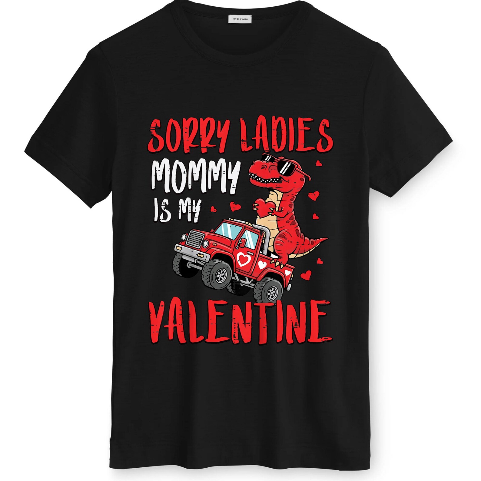 Dinosaur Valentine PNG Bundle, Sorry Ladies Mommy is My Valentine Png ...