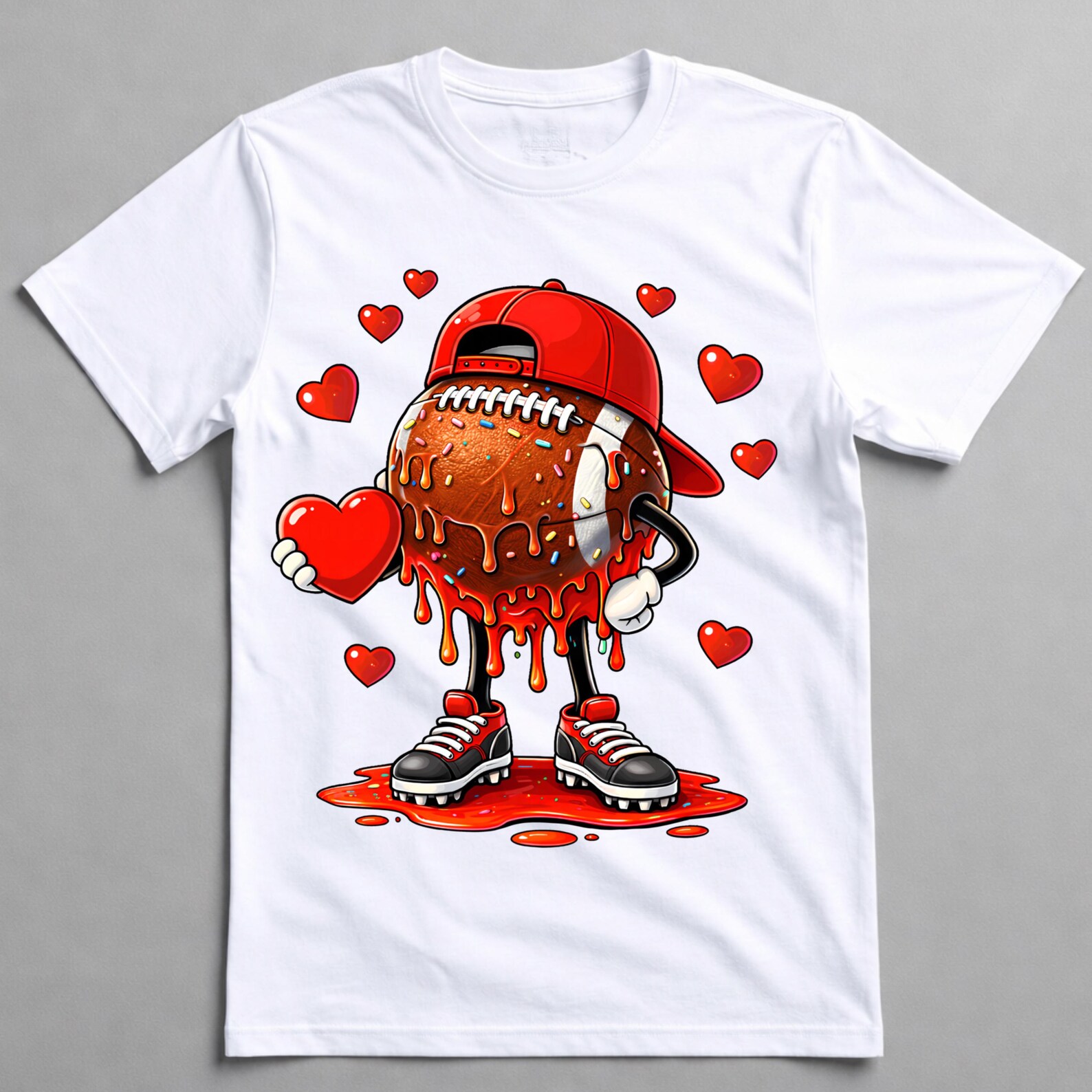 Football Drip Valentines PNG, Valentines-gifted ,valentine Boys ...