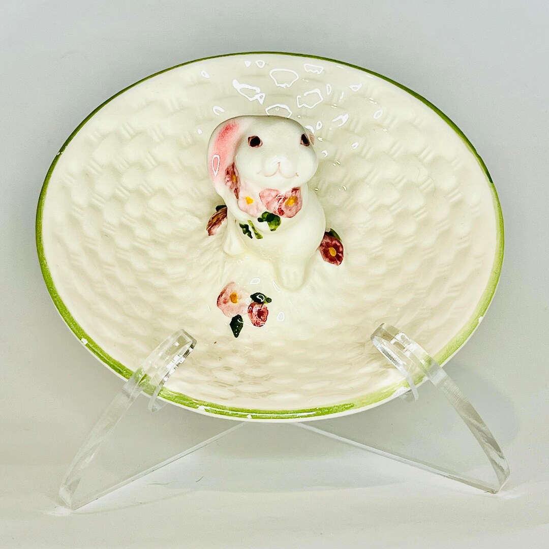 Vintage Avon Bunny Trinket Dish – Easter Decor - Etsy